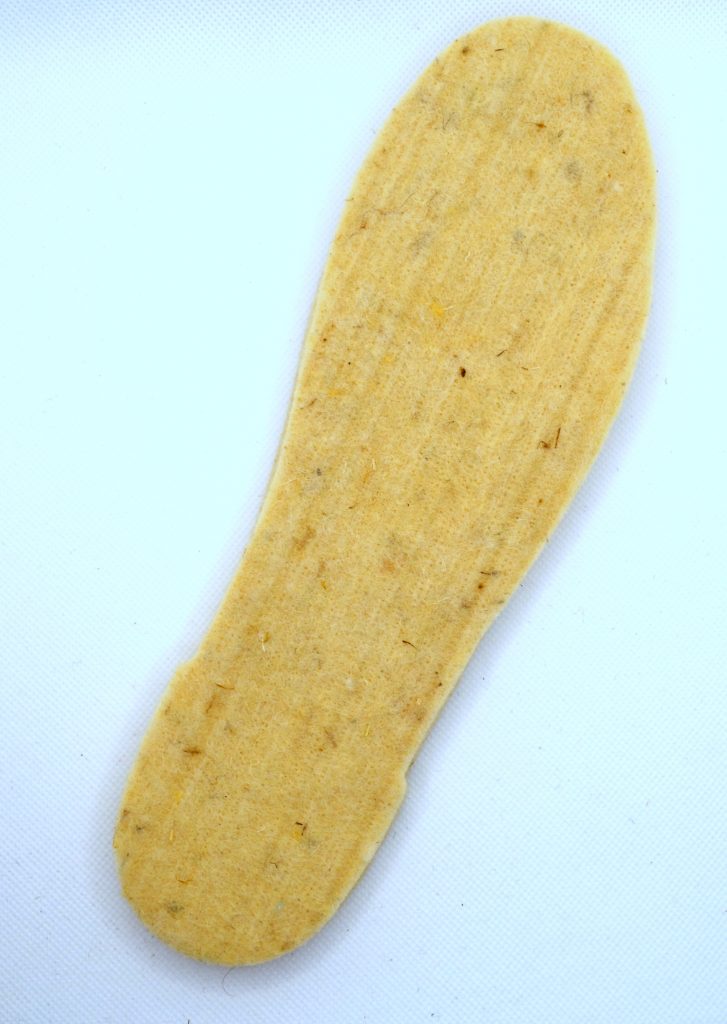 VLOŽKI ZA ČEVLJE - volneni strojni filc 100% ovčja volna | Soven