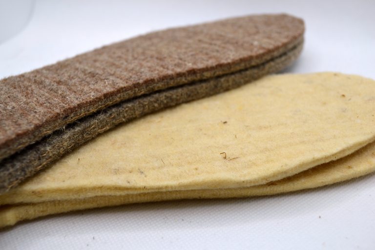 VLOŽKI ZA ČEVLJE - volneni strojni filc 100% ovčja volna | Soven