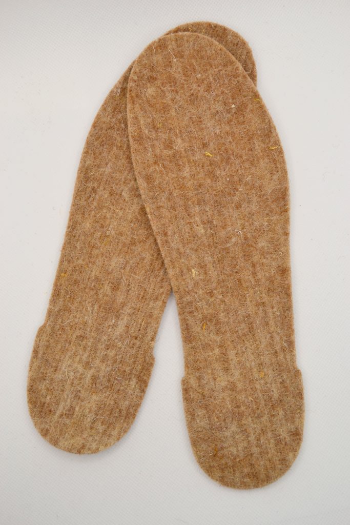 VLOŽKI ZA ČEVLJE - volneni strojni filc ALPAKA volna | Soven