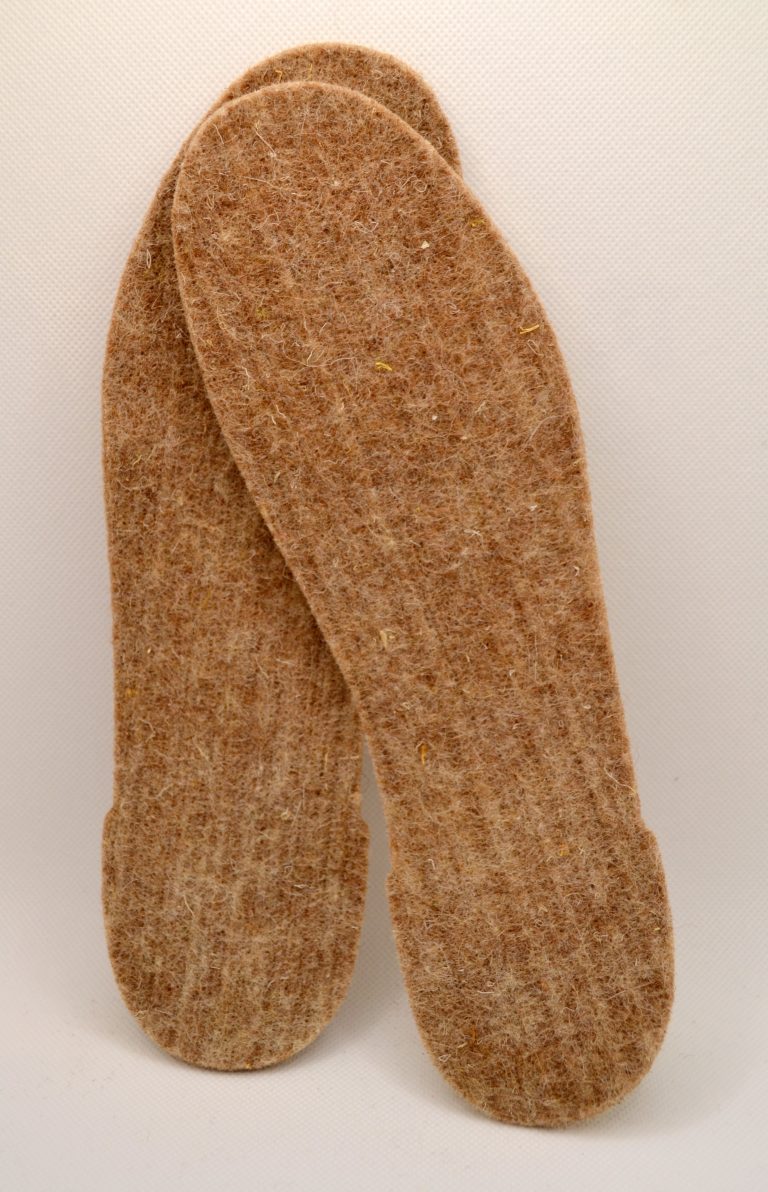 VLOŽKI ZA ČEVLJE - volneni strojni filc ALPAKA volna | Soven